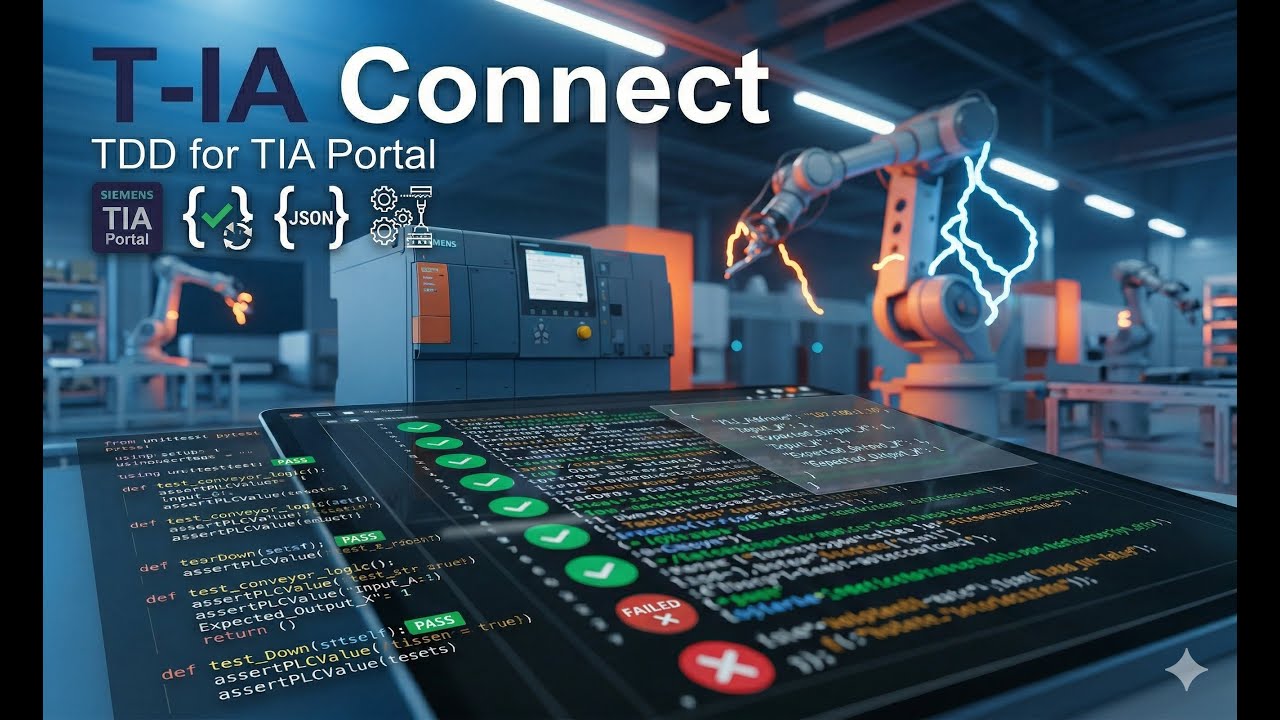 [EN] T-IA Connect — Test Bench (TDD): Automated Testing for Siemens PLCs