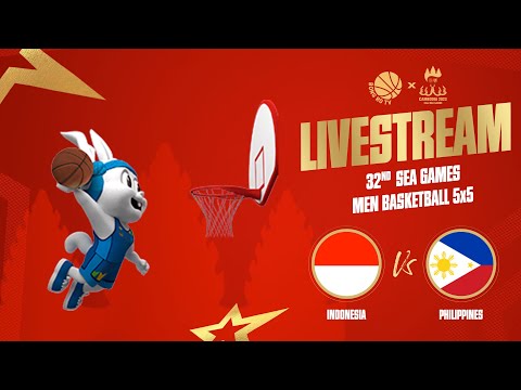 🔴 LIVE | SF2: Indonesia vs. Philippines | Men's Basketball 5x5 | SEA Games 32 Cambodia