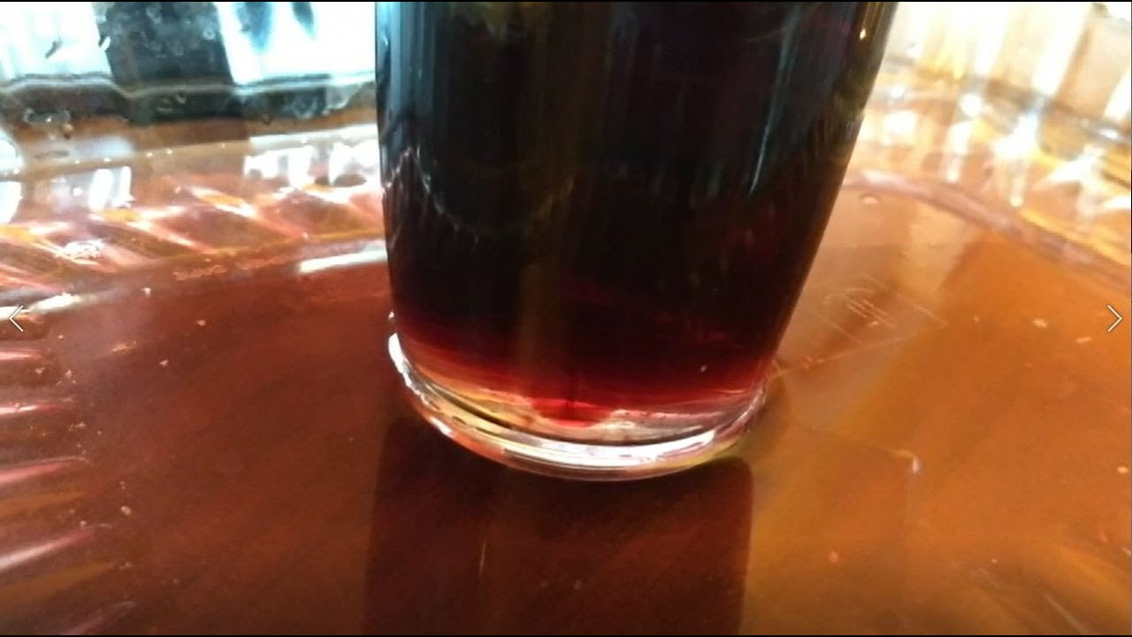Alcohol layers and density