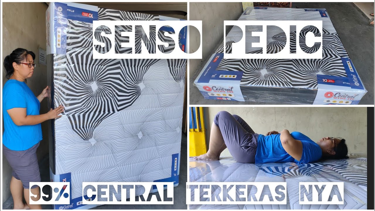 99% Central Terkeras Senso Pedic kasur spring bed orthopedic baru 2022 September harga medium
