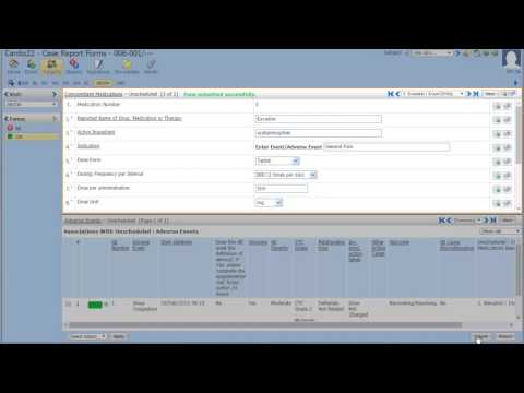 InForm Add a Concomitant Medication and Associate It with an Adverse Event