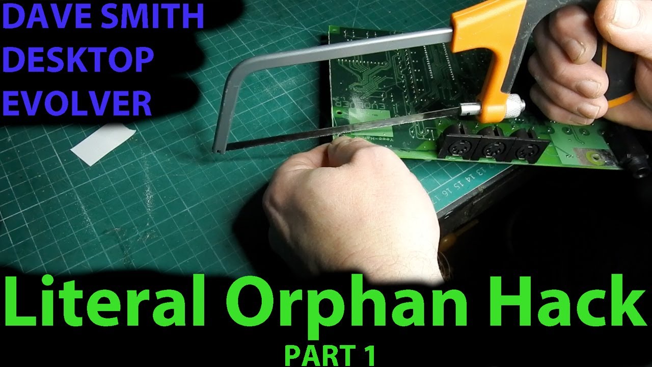 Orphan DSI Evolver finds a new home PART 1