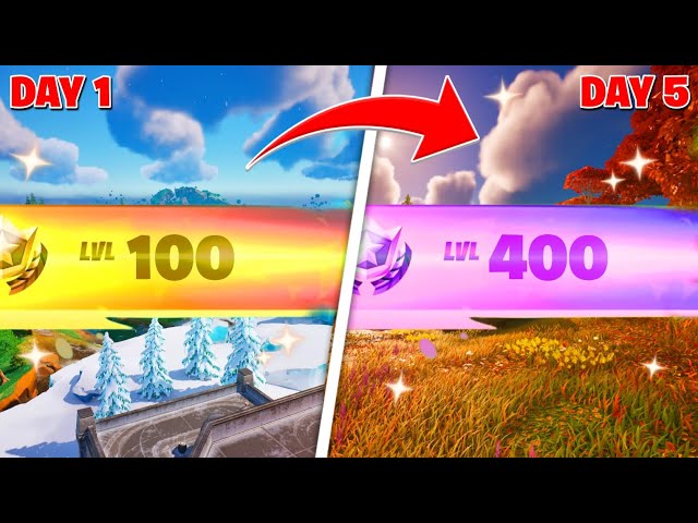 Fortnite player reaches Level 400 within 1 week of Chapter 4