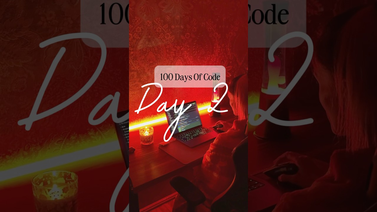 Day 2️⃣ of 1️⃣0️⃣0️⃣ Days of Code Challenge #100daysofcode#frontend#react#coding#motivation