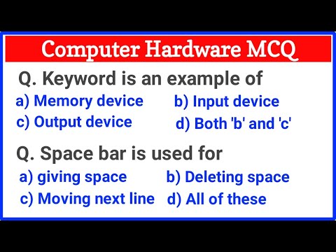 Top Computer Hardware MCQs for Competitive Exams