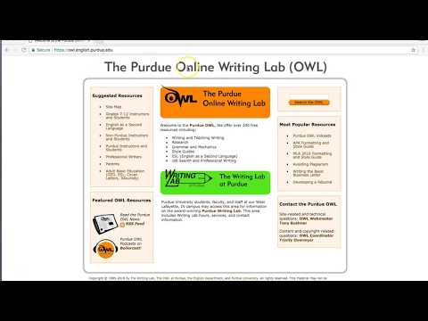 MLA Format: How to cite using MLA Format
