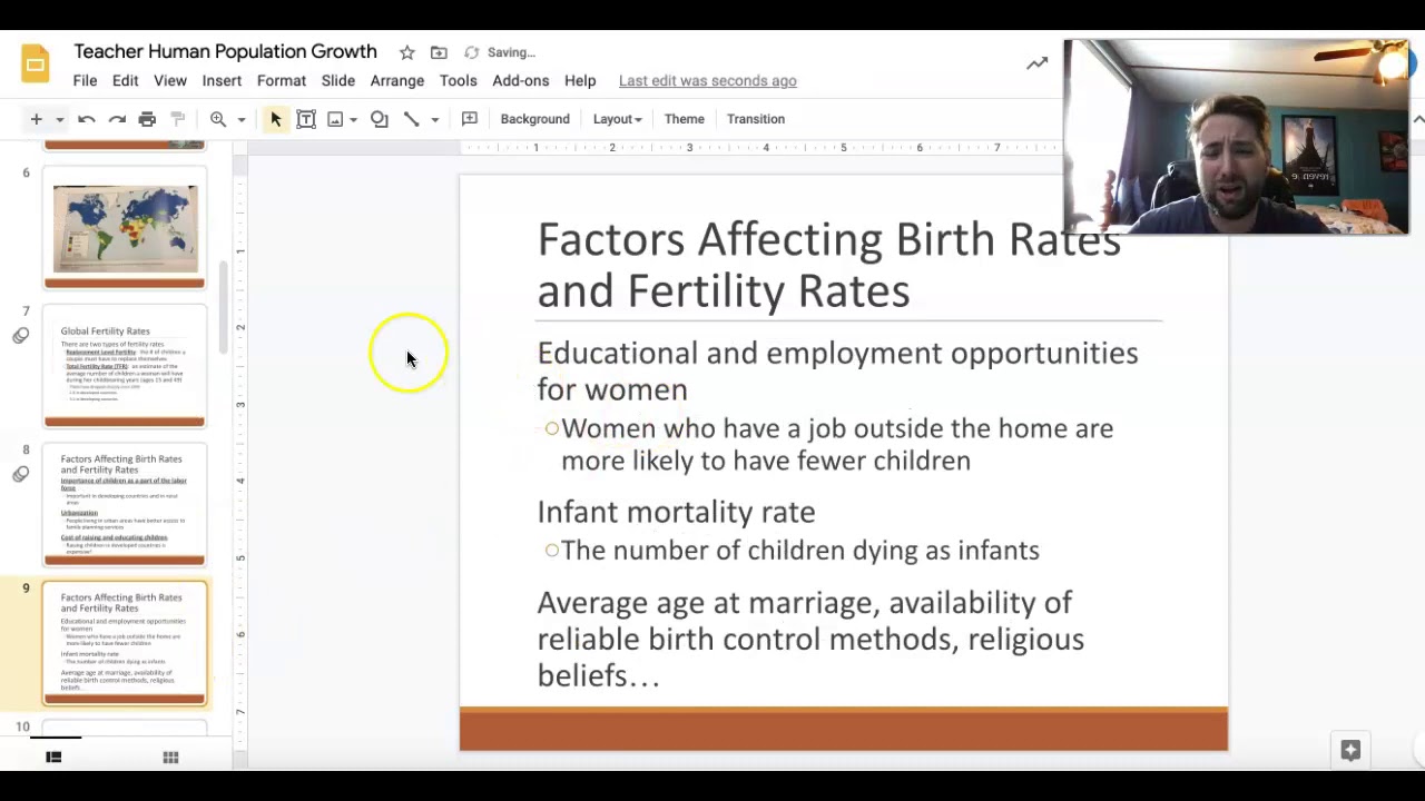 Human Population Growth Part 1