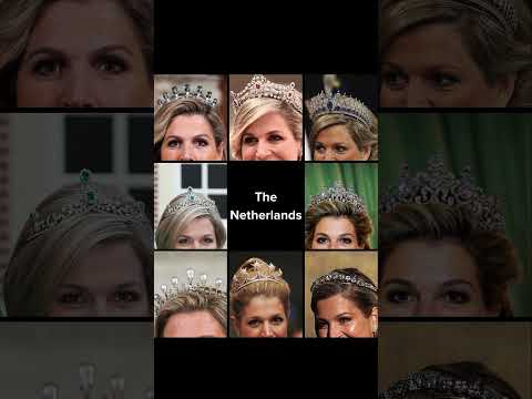 These Are the Countries With the Most Beautiful Tiaras and Crowns #Shorts