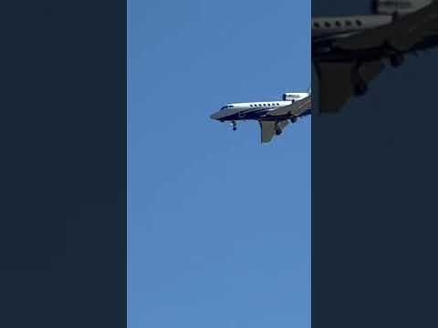 Dassault Falcon 50 landing at Savannah Int’l Airport (KSAV)