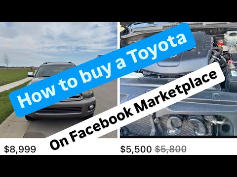 Tips for finding a Toyota Truck on FB Marketplace!
