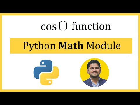 Python cos() function | math module | mathematical functions