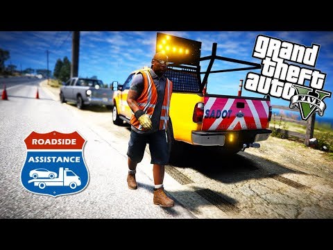 GTA 5 Mods - San Andreas Department of Transportation - Roadside Assistance