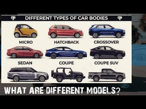 What are the different types of car models? what are the different types of car models