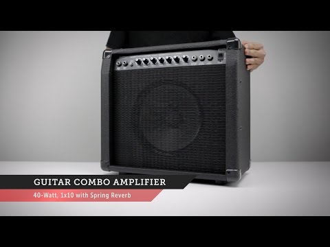 40-Watt Guitar Amp | Monoprice Quick Look