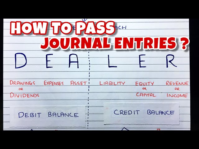 Understanding How to Make Journal Entries with the Modern Approach to ...