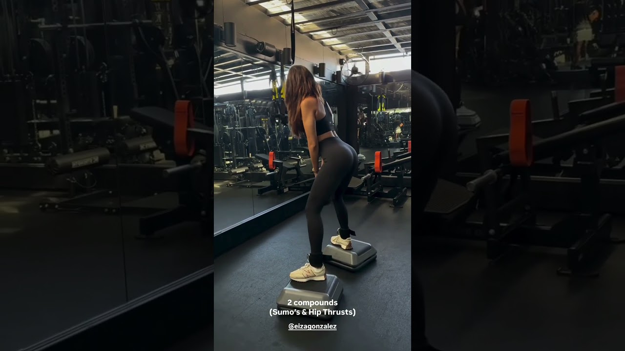 workout Eiza González For New Project 🎬