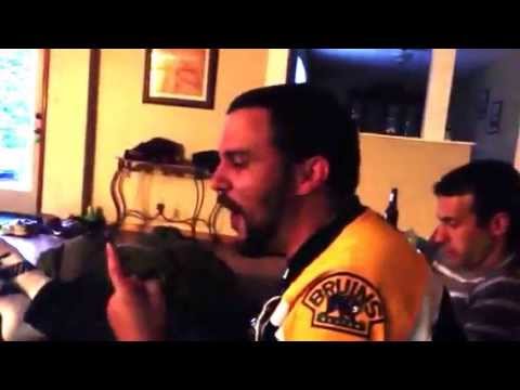 Tom. Bruins. National anthem.