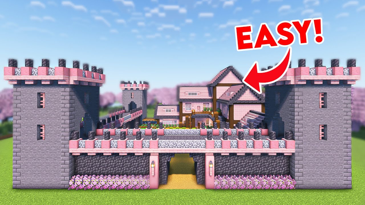 Minecraft: How To Build A Carry Castle - Tutorial - Minecraft Builders