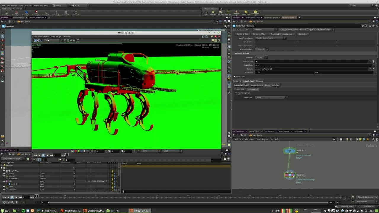 Houdini Solaris for RenderMan | 11 | Basic RenderMan Starter Settings