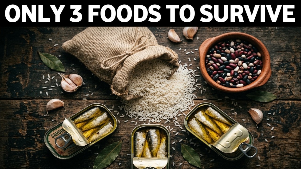 I Tested the Only 3 Foods You Need to Survive Any Crisis (Most People Get This Wrong)