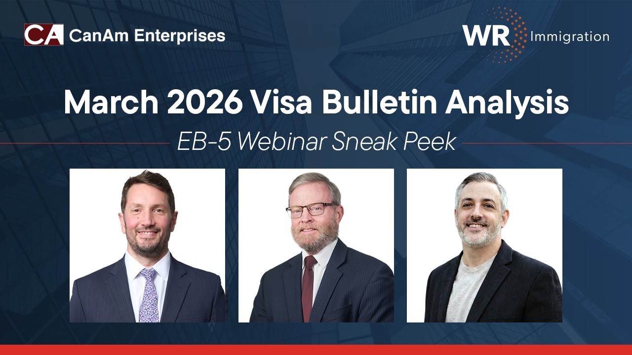 What the March 2026 Visa Bulletin Means for EB-5 Investors | Webinar Sneak Peek (March 2, 2026)