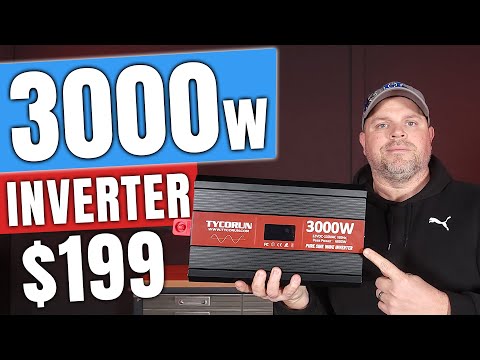 Tycorun 3000w Power Inverter 12v to 120v