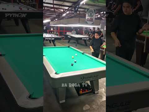 FOR THE WIN ARJAY BATA 🏆💯 #billiards #pool1 #philippines