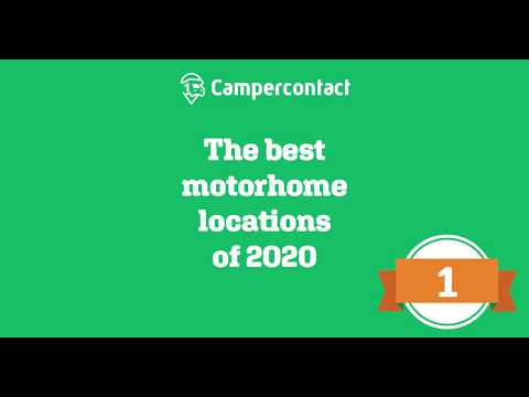 Motorhome locations of the year 2020 announced!