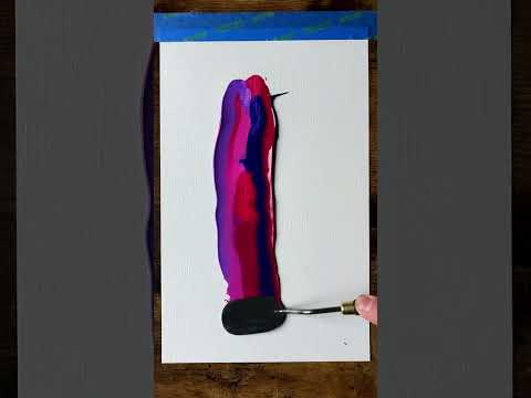 These colors produced a dark and rich purple