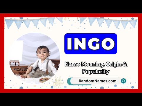 Ingo - Baby Boy Name Meaning, Origin & Popularity - RandomNames.com
