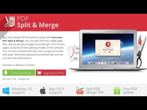 How to split & merge pdf file quickly | Best free pdf tool for windows 11 | icecream apps