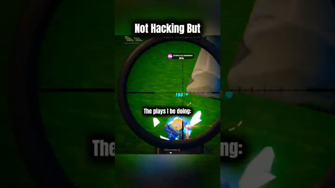 Where does my Hacking Accusations come from: #fortnite #shorts #fortniteclips