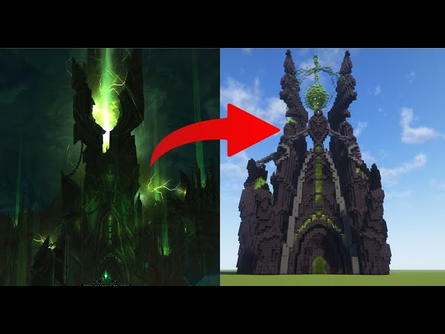 WOW Antorus The Burning Throne Minecraft Map