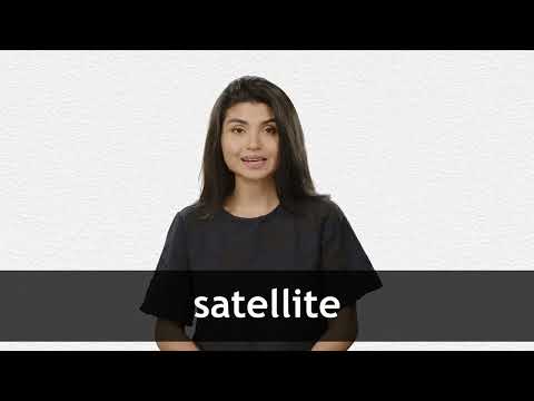 How to pronounce SATELLITE in American English