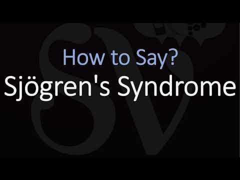 How to Pronounce Sjögren's Syndrome? (CORRECTLY)