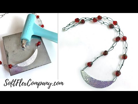 Create Texture on Metal and Make a Beaded Necklace: Free Spirit Beading with Kristen Fagan