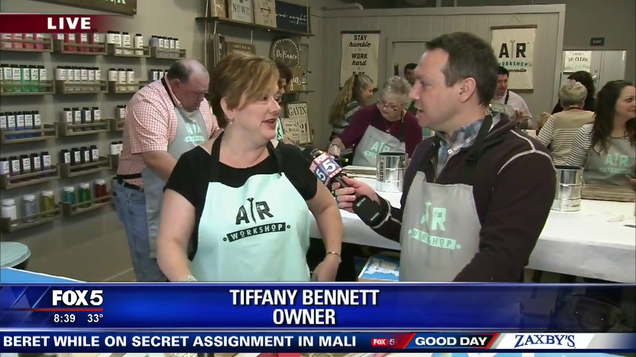 Lawrenceville DIY workshop makes home décor easy