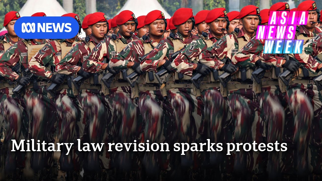 Indonesia passes law allowing greater military role in government | Asia News Week | ABC NEWS