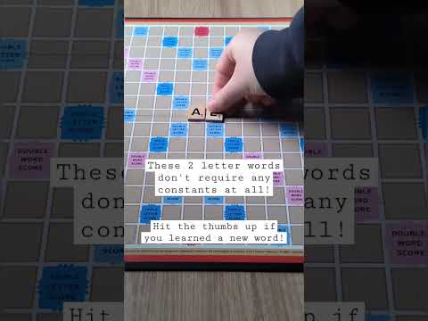 All-vowels Scrabble words you can spell with zero consonants
