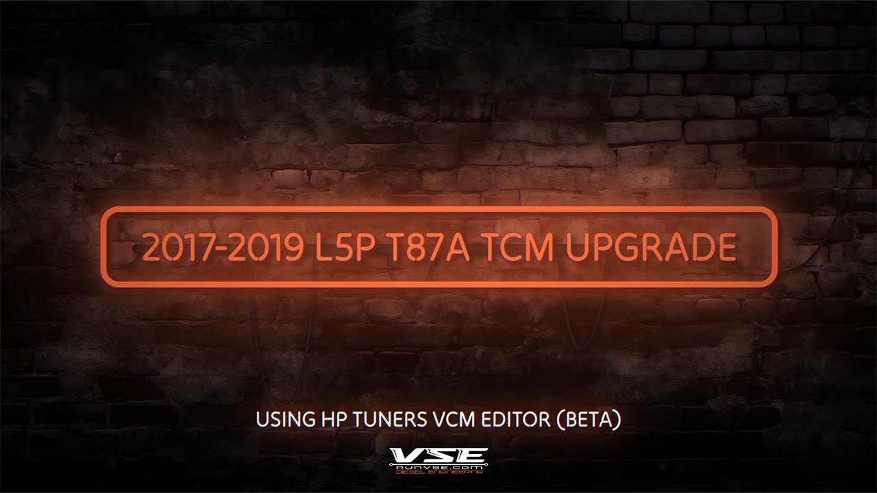 At Home T87a TCM Upgrade Process