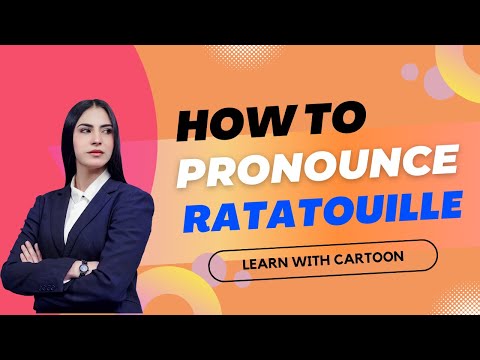 how to pronounce Ratatouille Easy