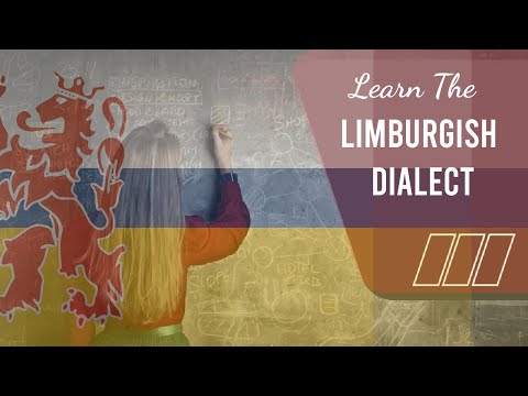Learn Limburgish Part 1 | Apprenez le limbourgeois, un dialecte du sud des Pays-Bas