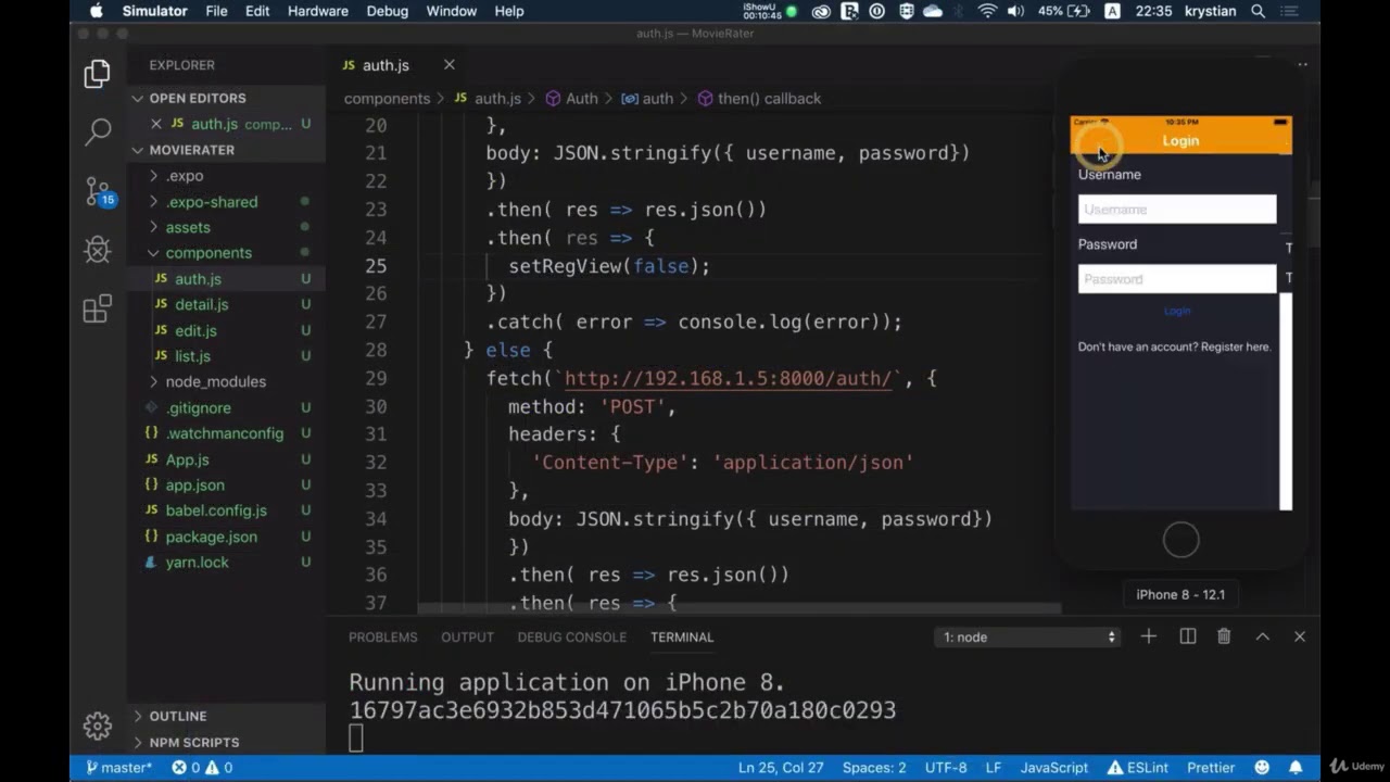 React & Django Full Stack: web app, backend API, mobile apps - learn Full Stack Web Development