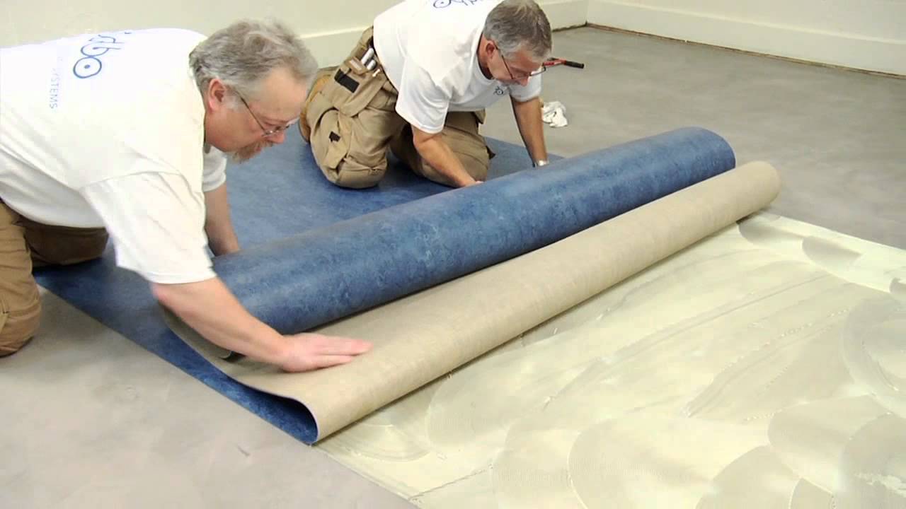 Marmoleum Sheet Installation | Forbo Flooring Systems