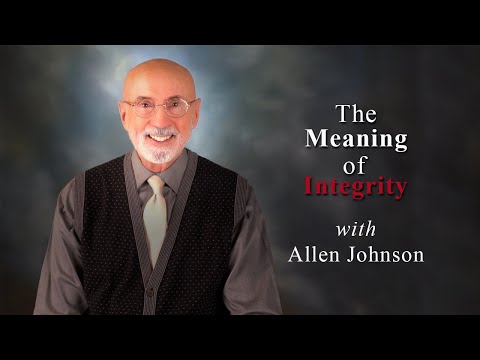 The meaning of integrity
