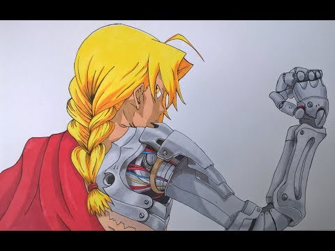 Dessin de The FullMetal Alchemist/Drawing The FullMetal Alchemist
