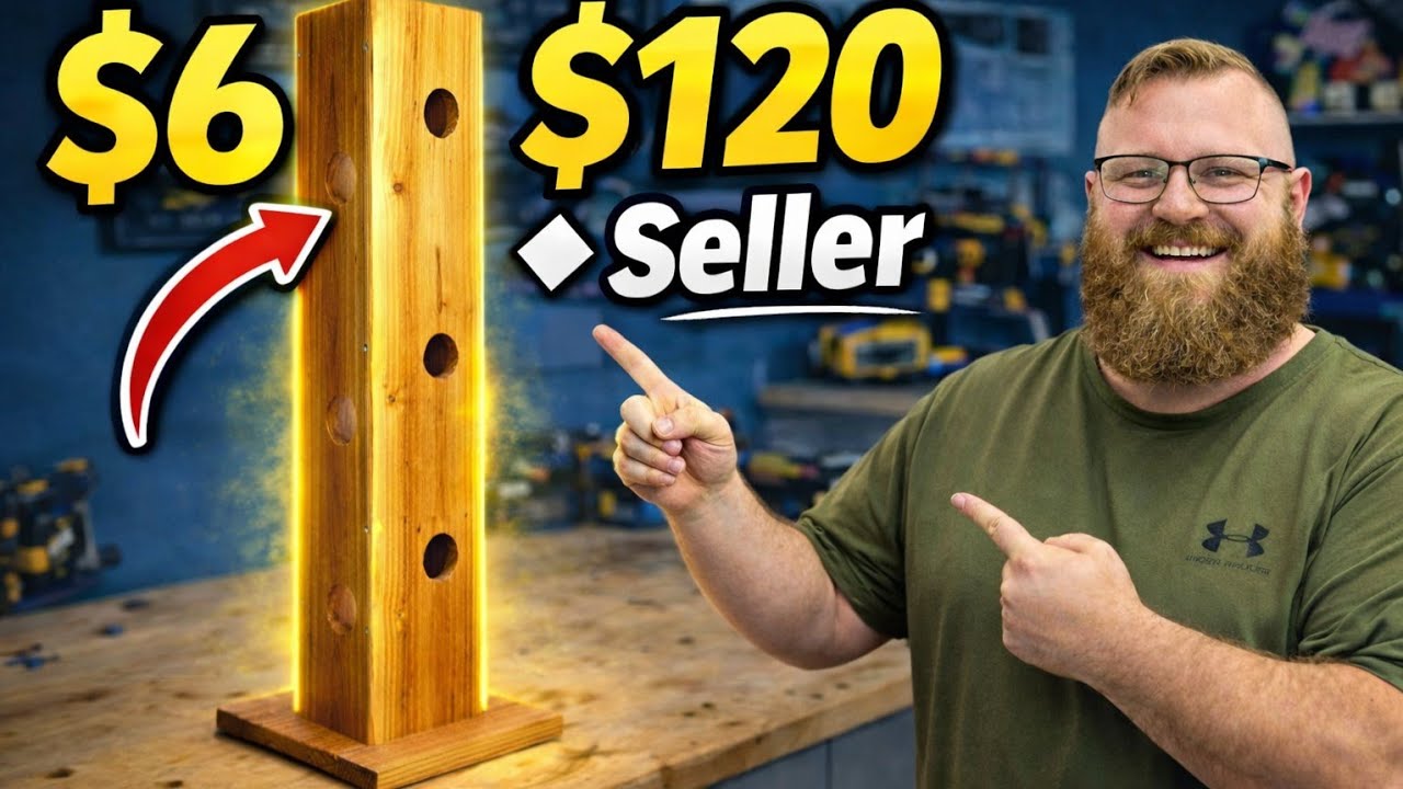 $6 of Wood Into a $120 Seller?!