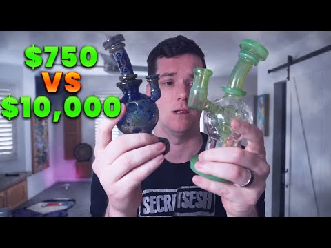 Heady glass vs normal glass, Mothership Glass vs Fat Boy Glass