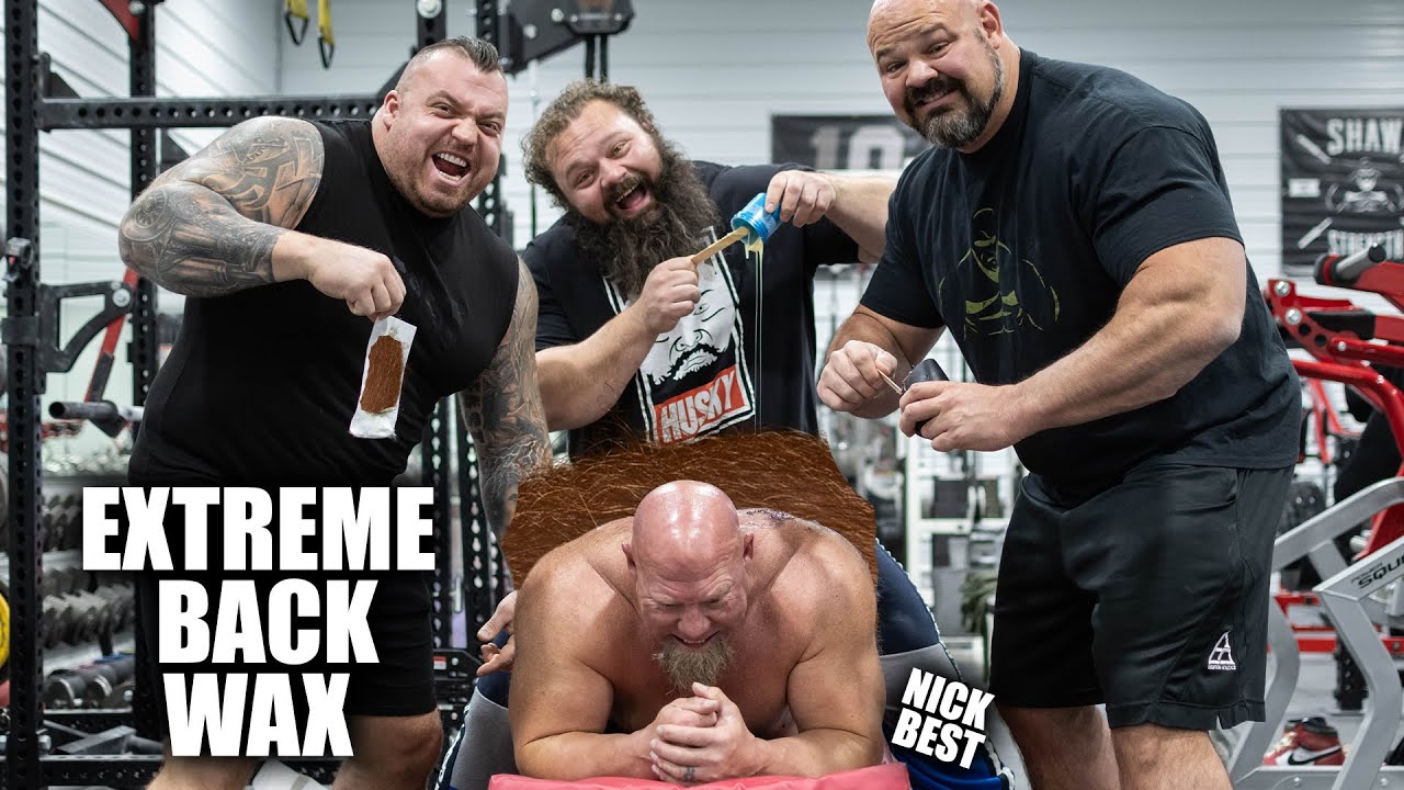 EXTREME BACK WAXING!!! Ft. Brian Shaw