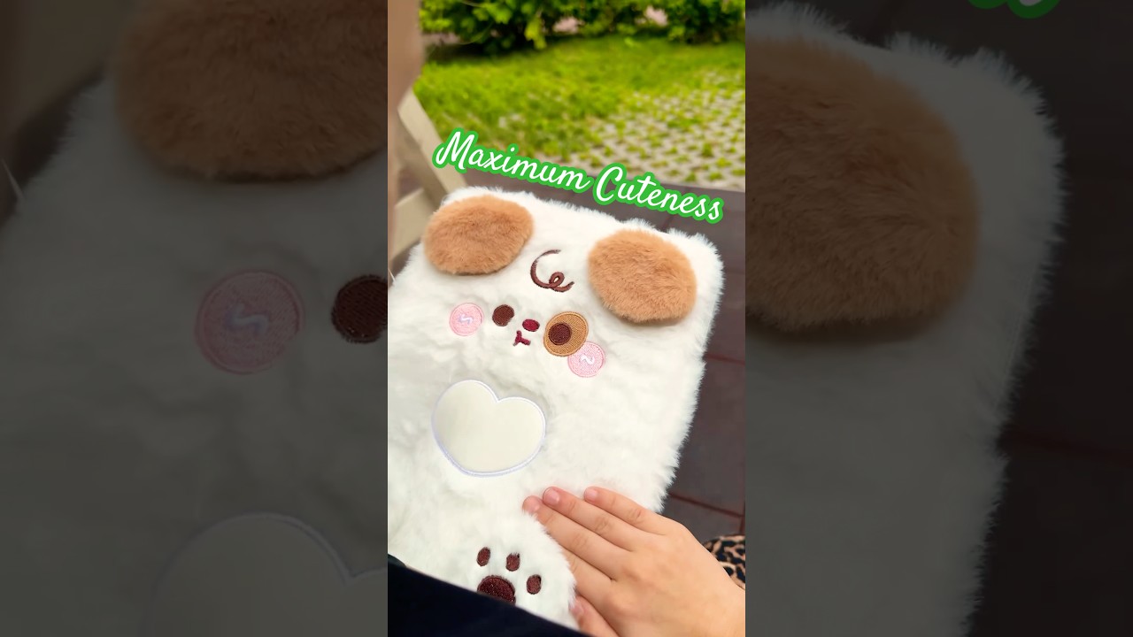 🍔 Soft Fluffy Tablet Bag #case24 #tabletbag #tabletcase #ipadcase